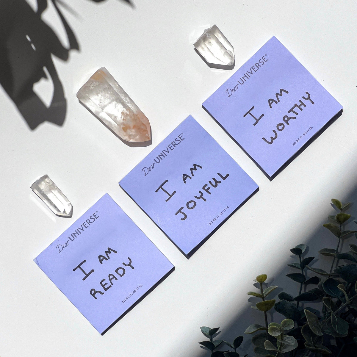 Affirmation Sticky Notes (WHOLESALE)– DearUNIVERSE.com